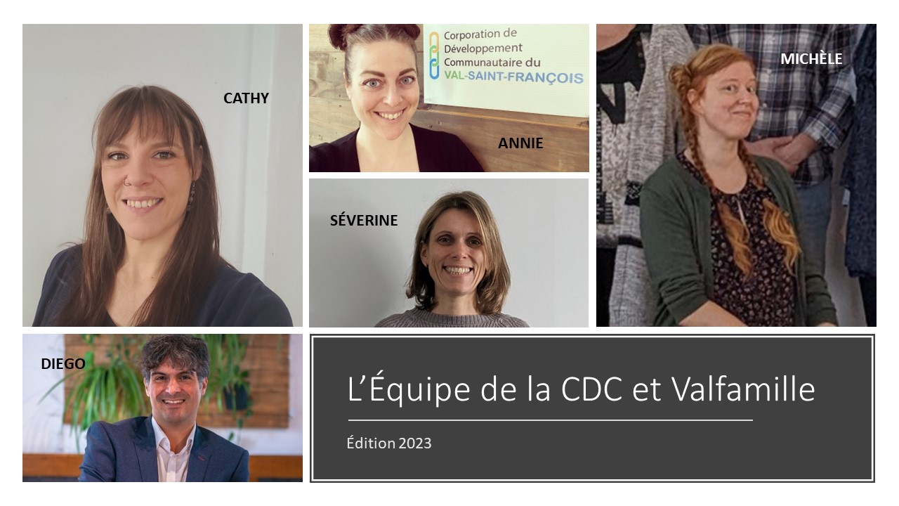 La CDC - Corporation de Développement Communautaire du Val-Saint-François
